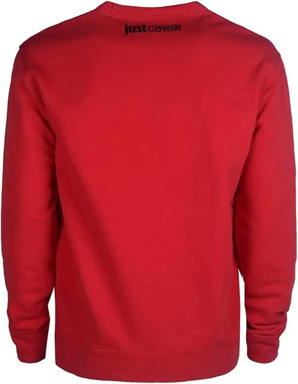 Just Cavalli Printed Crewneck Sweatshirt