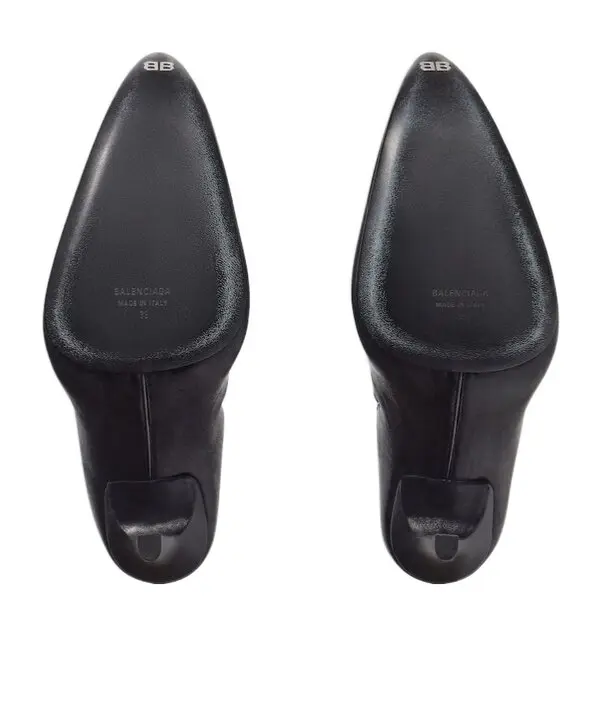 Balenciaga Over The Knee Pointed Toe Boots