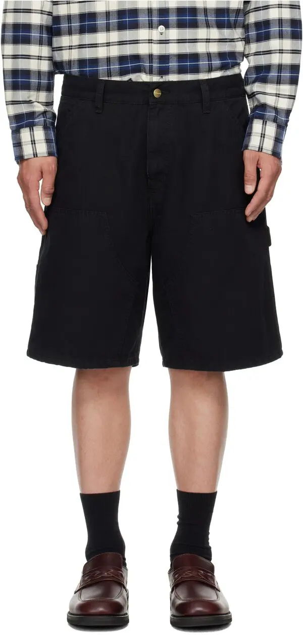 Carhartt Work In Progress Double Knee Relaxed Fit Short - Black