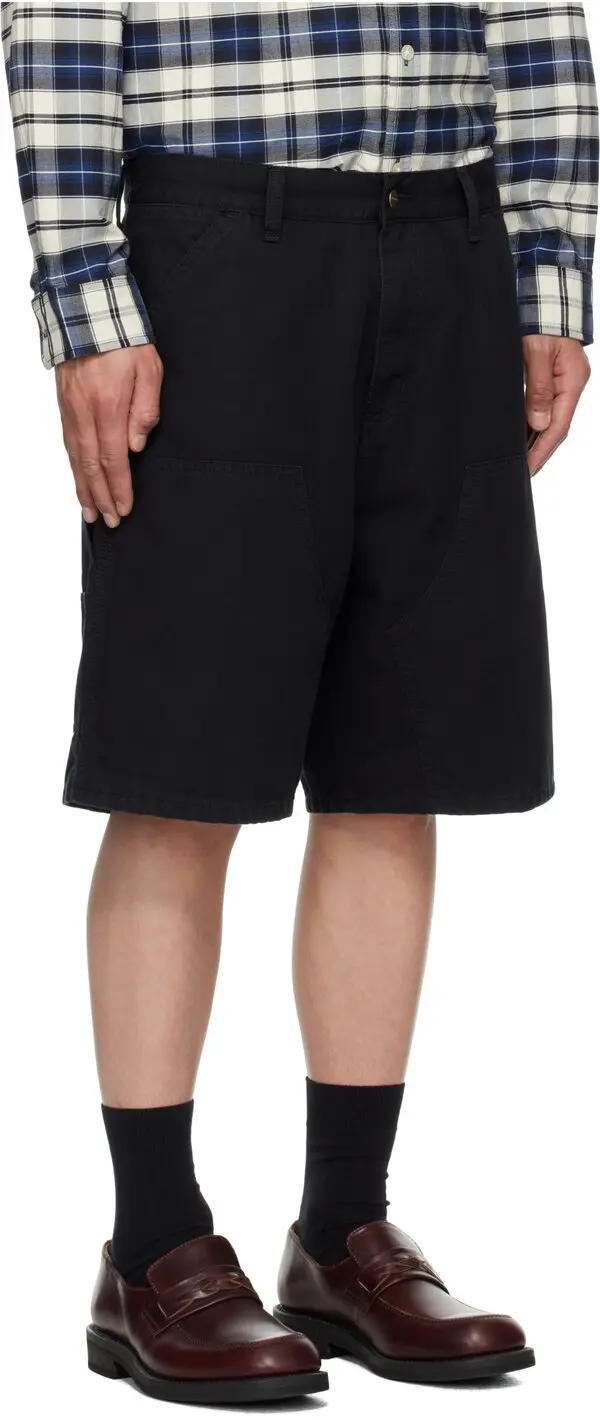 Carhartt Work In Progress Double Knee Relaxed Fit Short - Black