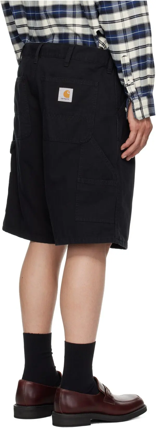 Carhartt Work In Progress Double Knee Relaxed Fit Short - Black