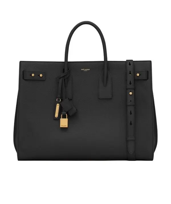 Saint Laurent Sac De Jour Tote Bag - Black