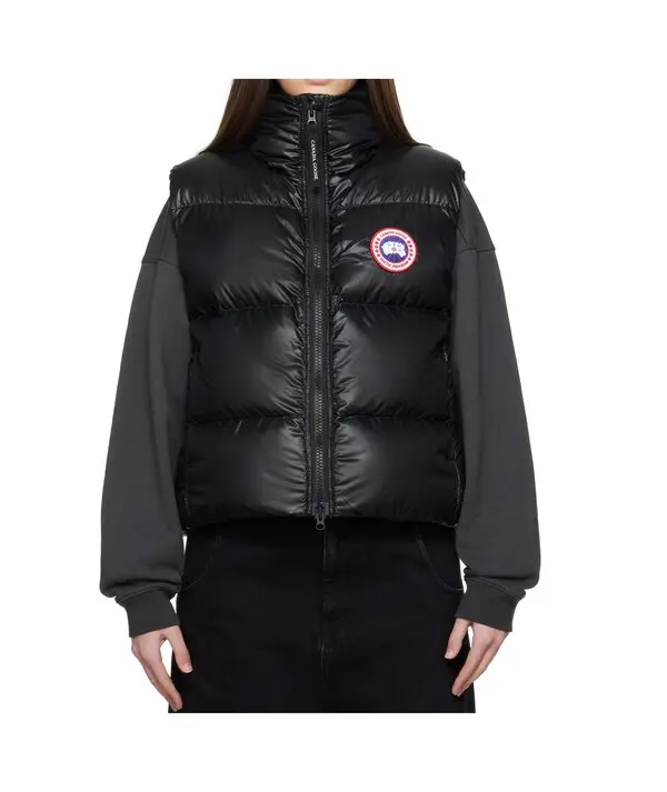 Canada Goose Cypress Logo-patch Zipped Puffer Gilet