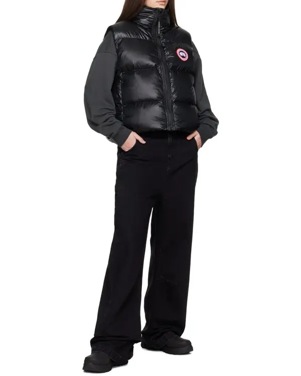 Canada Goose Cypress Logo-patch Zipped Puffer Gilet