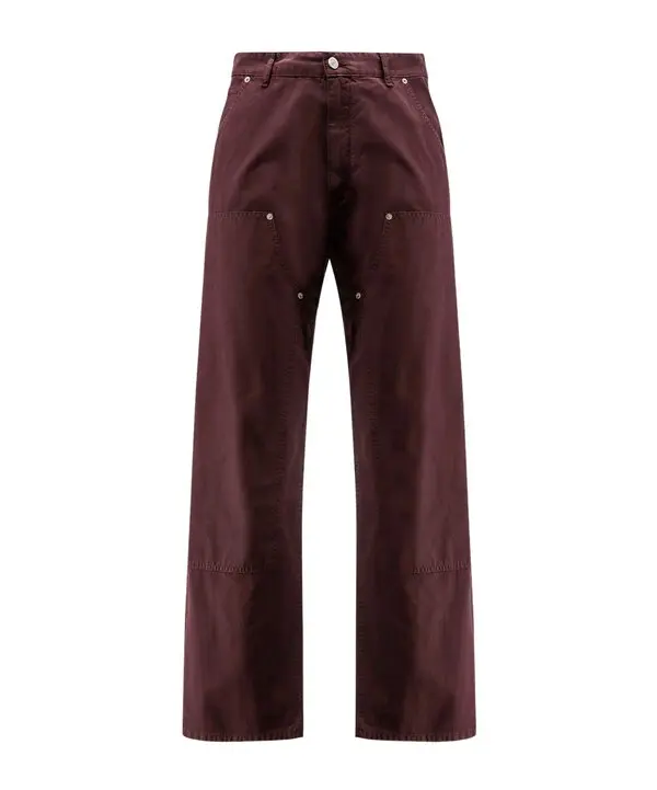 MAISON MARGIELA Workwear Canvas Trousers - Black