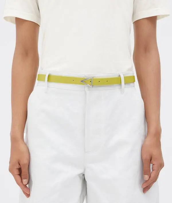 Bottega Veneta Triangular Needle Buckle Belt