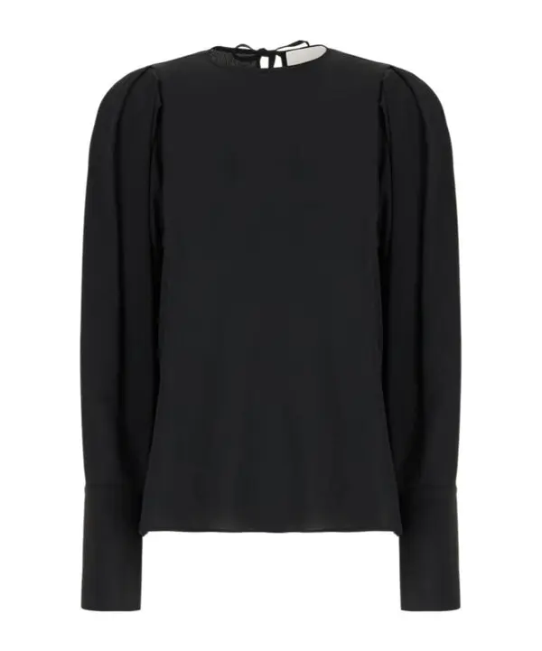 Erika Cavallini Silk Blouse - Black