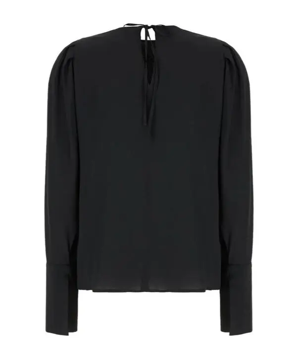 Erika Cavallini Silk Blouse - Black