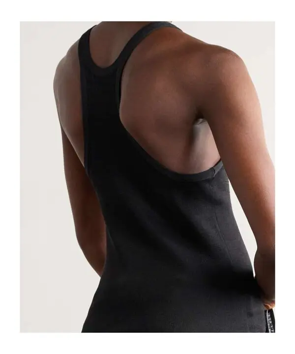 TOM FORD Logo Plaque Tank Top