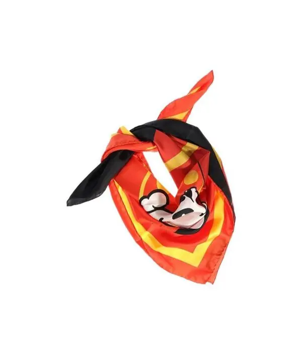 Moschino Printed Scarf - Red