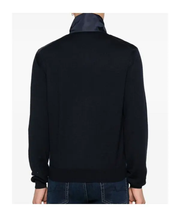 Prada Logo Plaque Zip Jacket