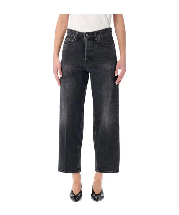 HAIKURE Betty Straight-leg Jeans - Black