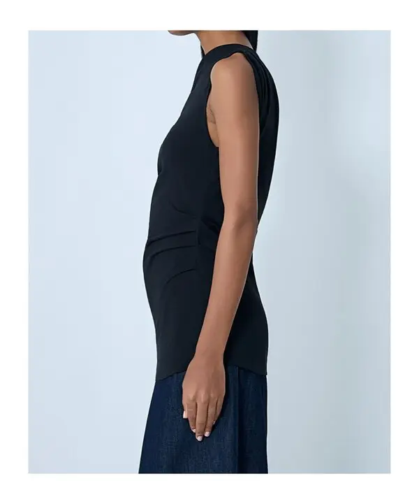 Dries Van Noten Henray Sleeveless Top - Black