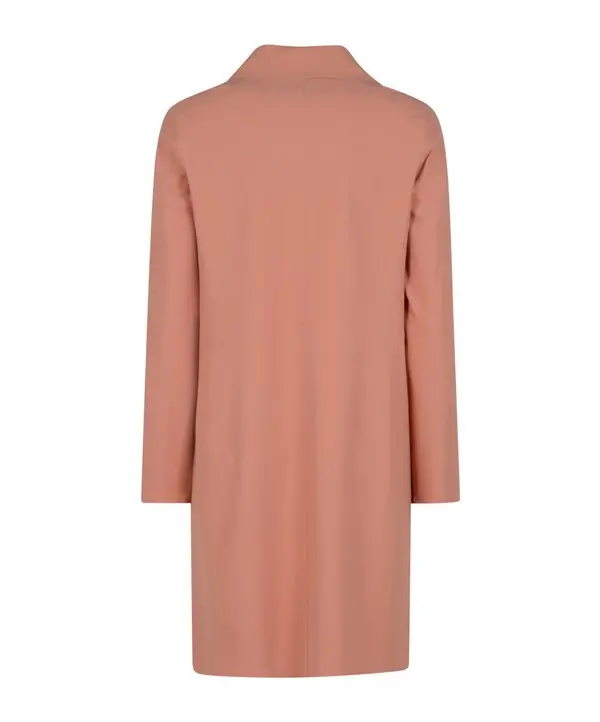 Herno Single-breasted Long-sleeved Coat - Pink