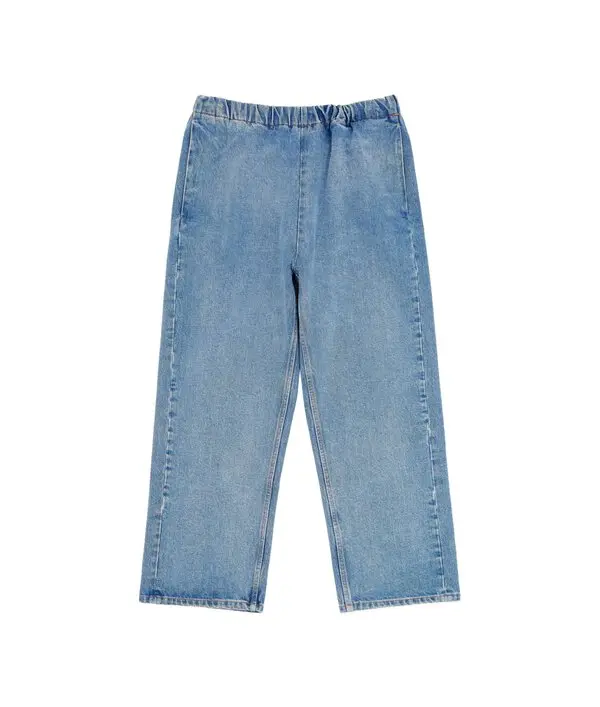 MAISON MARGIELA Cropped Denim Trousers - Blue