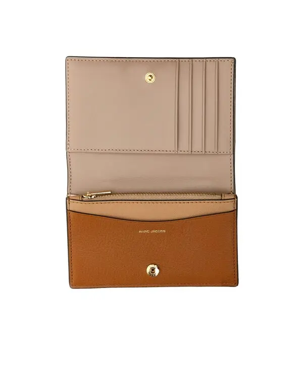 Marc Jacobs The Small Bi-fold Wallet - Brown