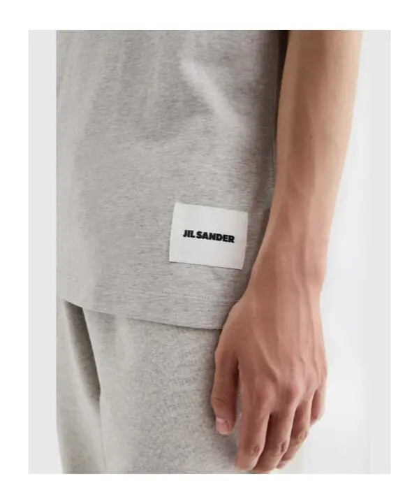JIL SANDER 3 Packs Crewneck Short-sleeved T-shirt