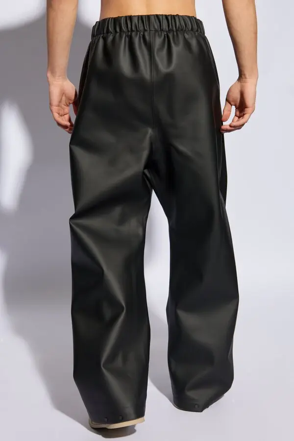 Fear Of God Pleated Wide-leg Drawstring Trousers