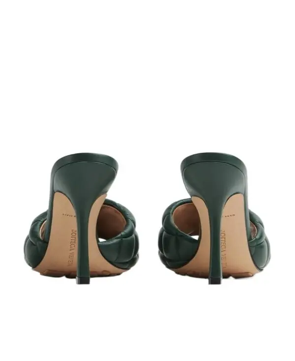 Bottega Veneta Quilted Padded High-heeled Sandals