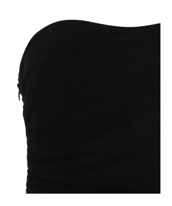 Magda Butrym Ruched Strapless Mini Dress