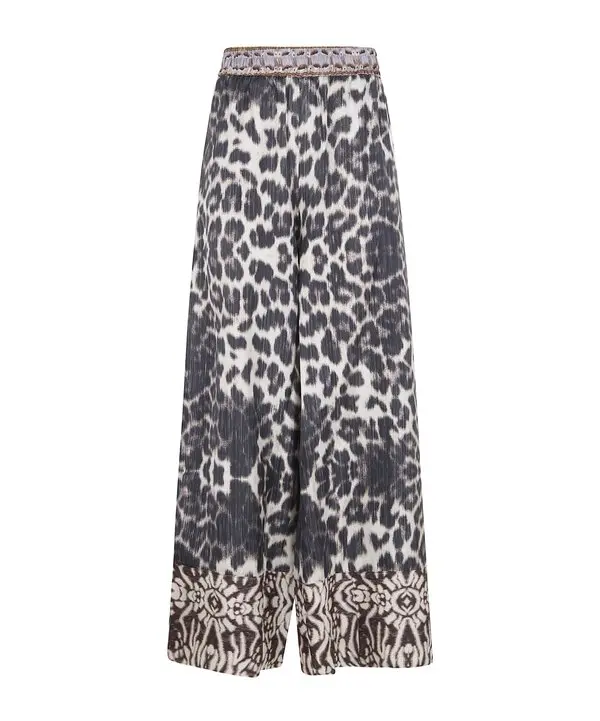 PIERRE-LOUIS MASCIA Cialda Palazzo Pants - Black