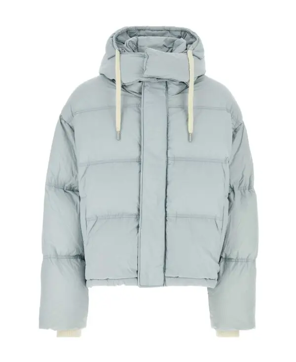 Ami Logo-patch Padded Jacket - Green