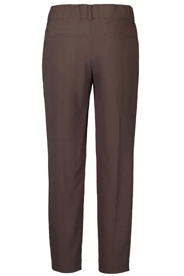 Brunello Cucinelli High-waist Cropped Trousers - Brown