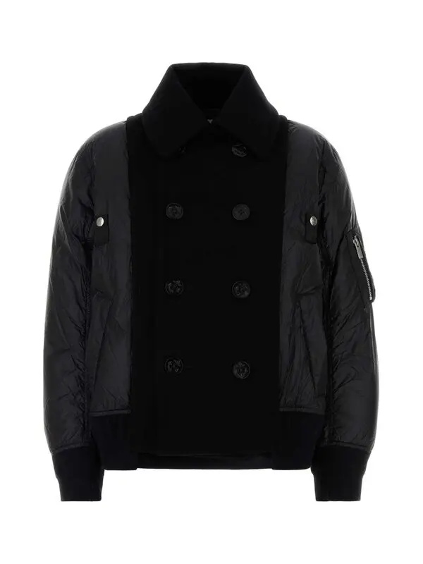 Sacai Double-breasted Down Jacket
