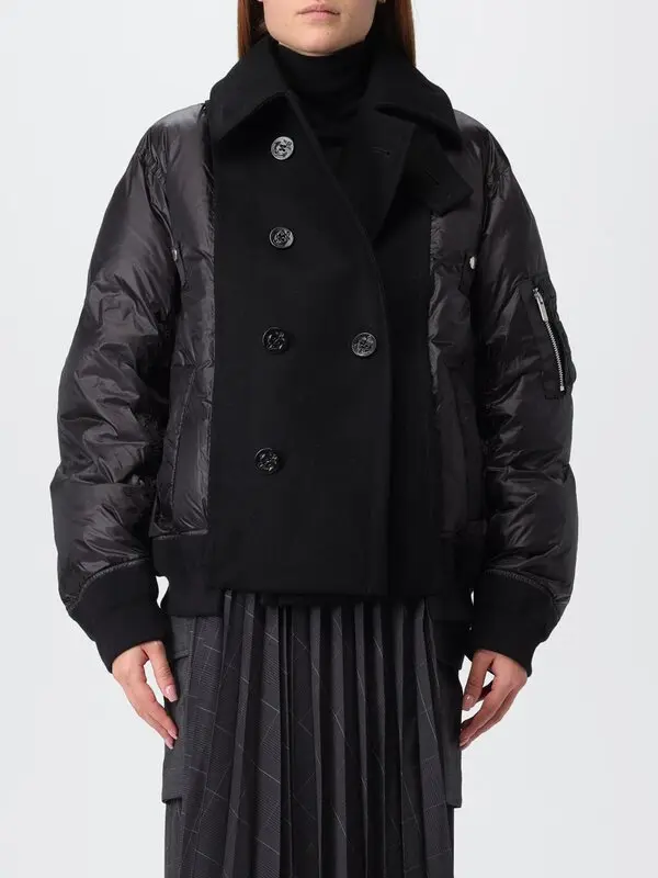 Sacai Double-breasted Down Jacket