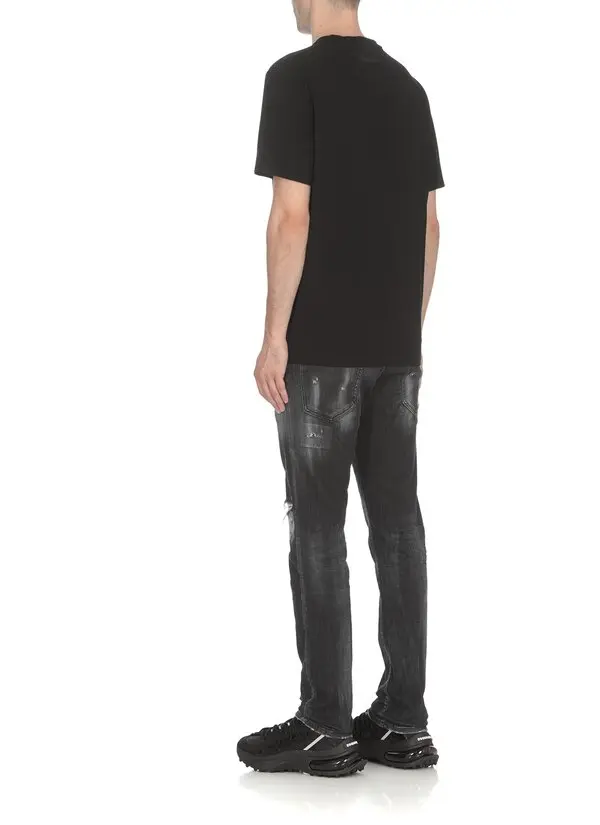 Dsquared2 Logo Embellished Crewneck T-shirt