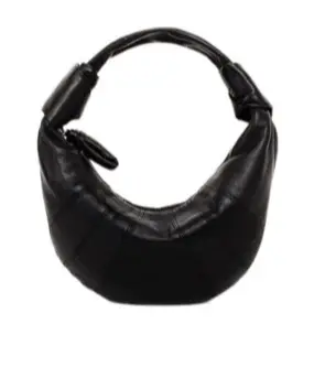 LEMAIRE Fortune Croissant Mini Top Handle Bag - Black
