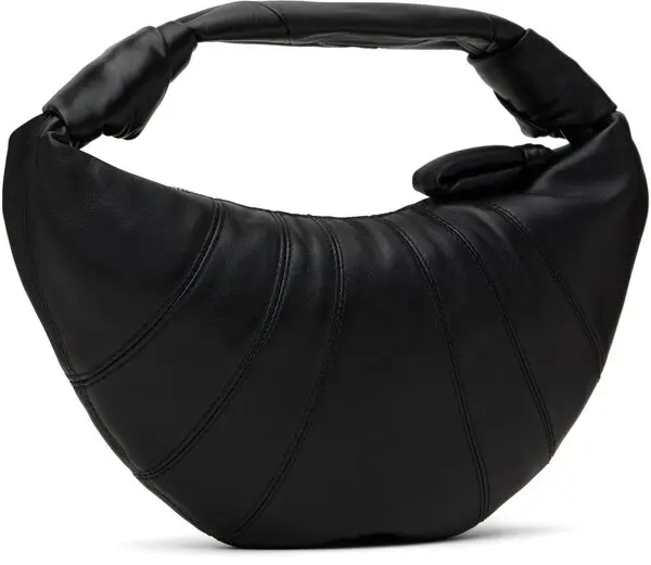 LEMAIRE Fortune Croissant Mini Top Handle Bag - Black