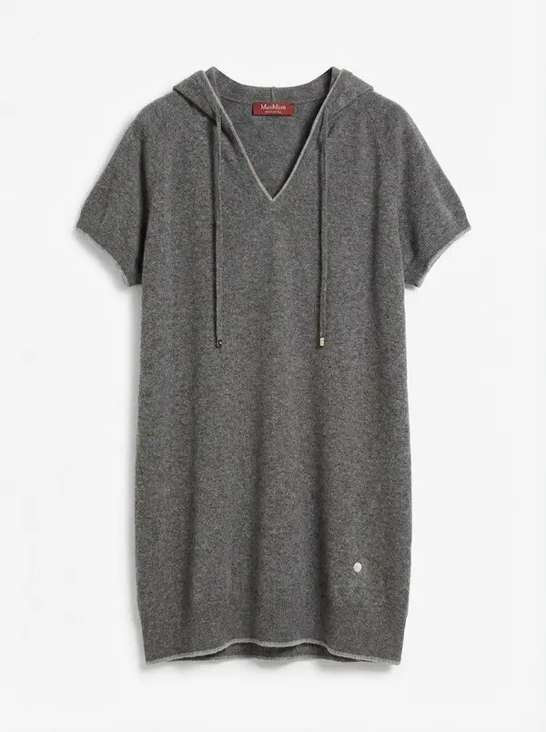 Max Mara Short-sleeved Knitted Shirt - Gray