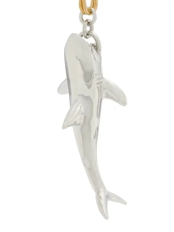 AMBUSH Gold Needle Shark Pendant Single Earring