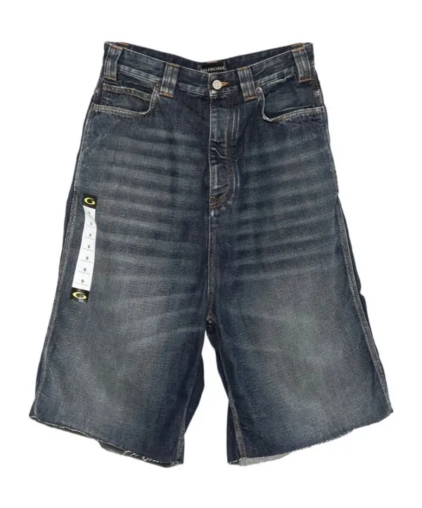 Balenciaga Denim Shorts