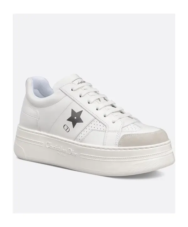Dior Star Platform Sneakers - White