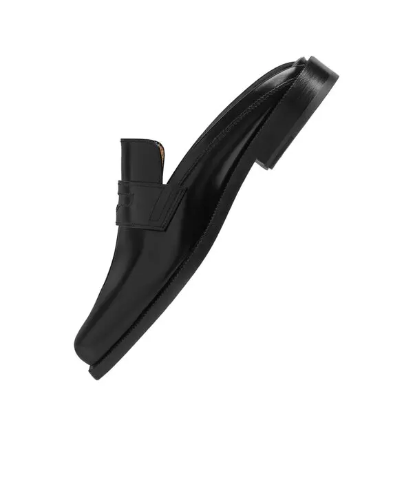MAISON MARGIELA Tabi City Loafer Mules - Black