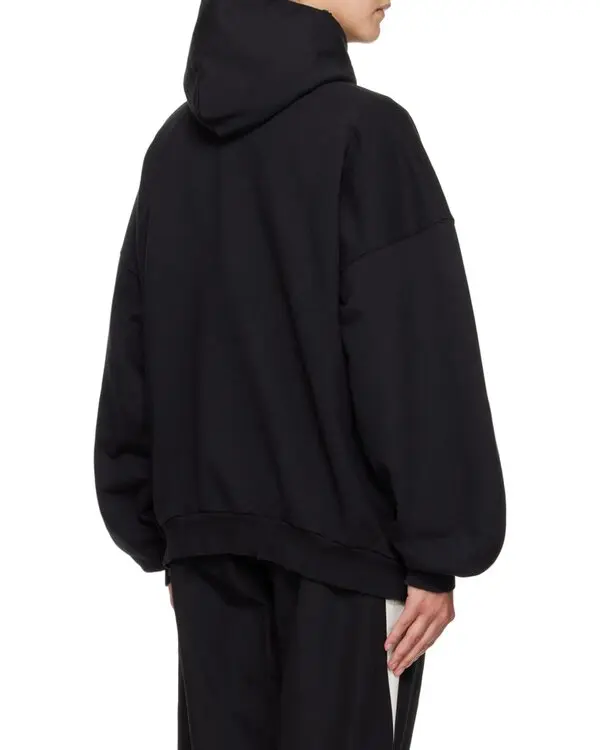 Balenciaga Logo Printed Oversized Hoodie