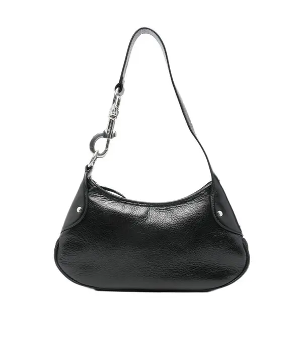 Mulberry Rivet Detailed Zipped Shoulder Bag