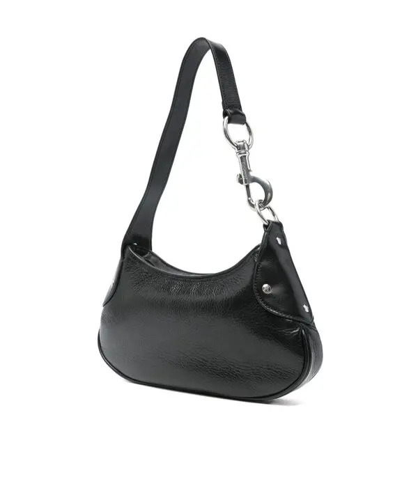 Mulberry Rivet Detailed Zipped Shoulder Bag