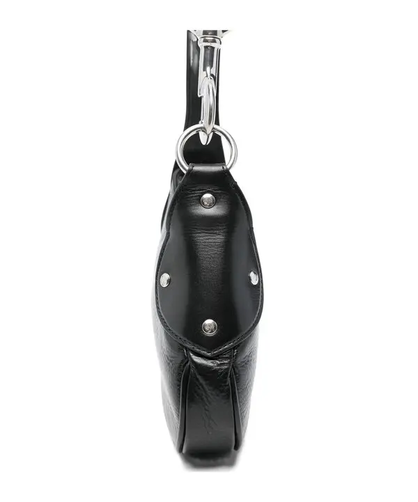 Mulberry Rivet Detailed Zipped Shoulder Bag