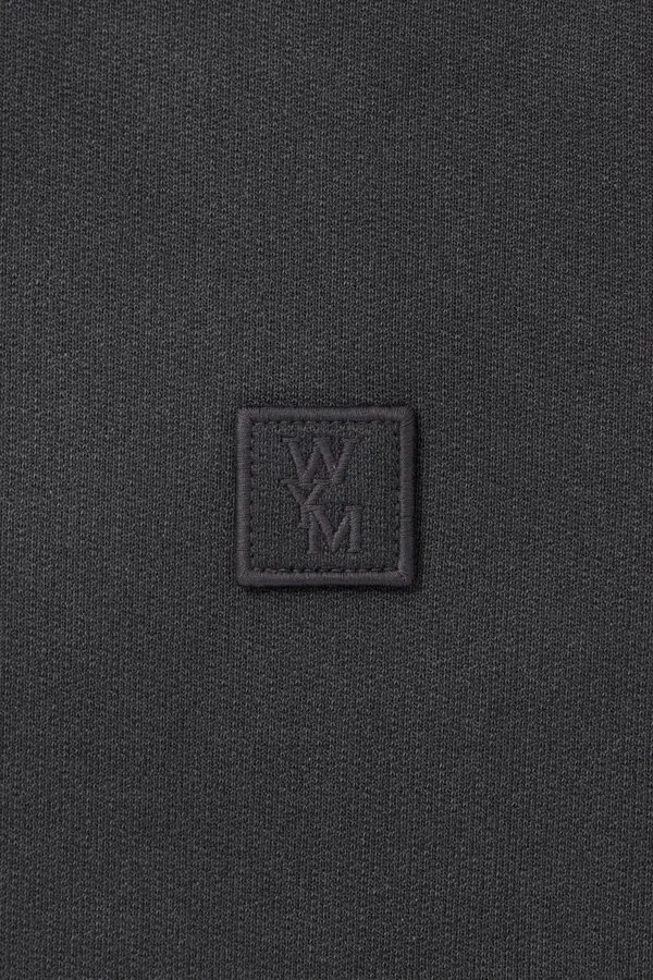 WOOYOUNGMI Logo Patch Hooded Sweater