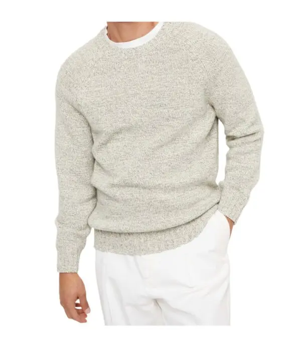 Brunello Cucinelli Marl-knitted Crewneck Jumper