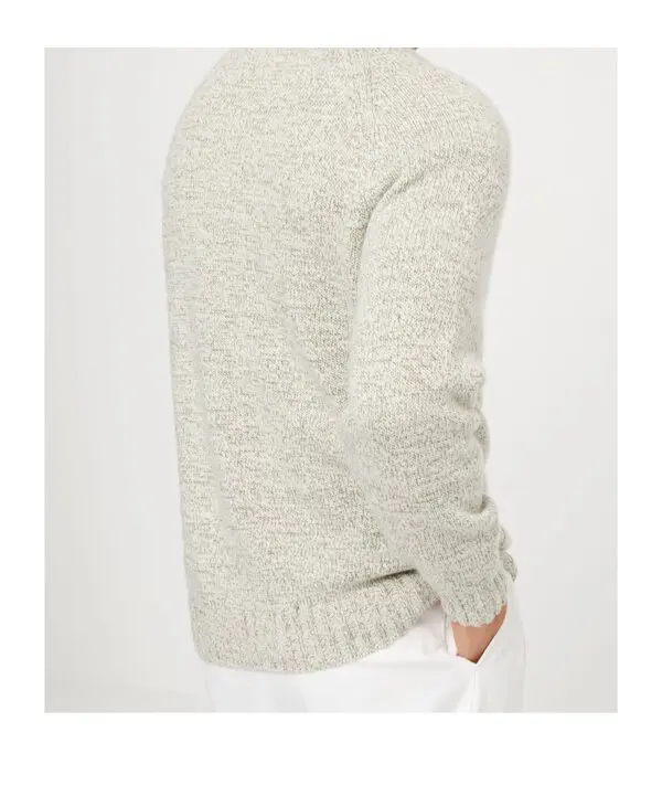 Brunello Cucinelli Marl-knitted Crewneck Jumper
