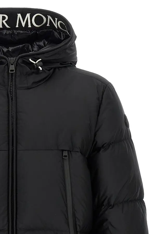 Moncler Zipped Hooded Down Puffer Jacket