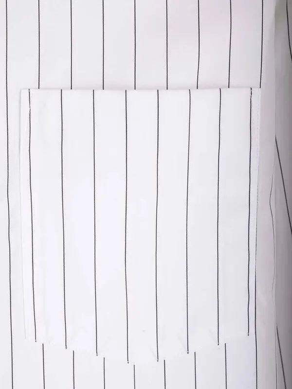 Comme Des Garçons Long-sleeved Shirt - White