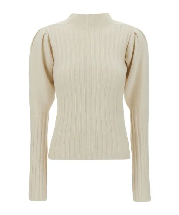 Chloé High-neck Ribbed-knit Jumper - No
