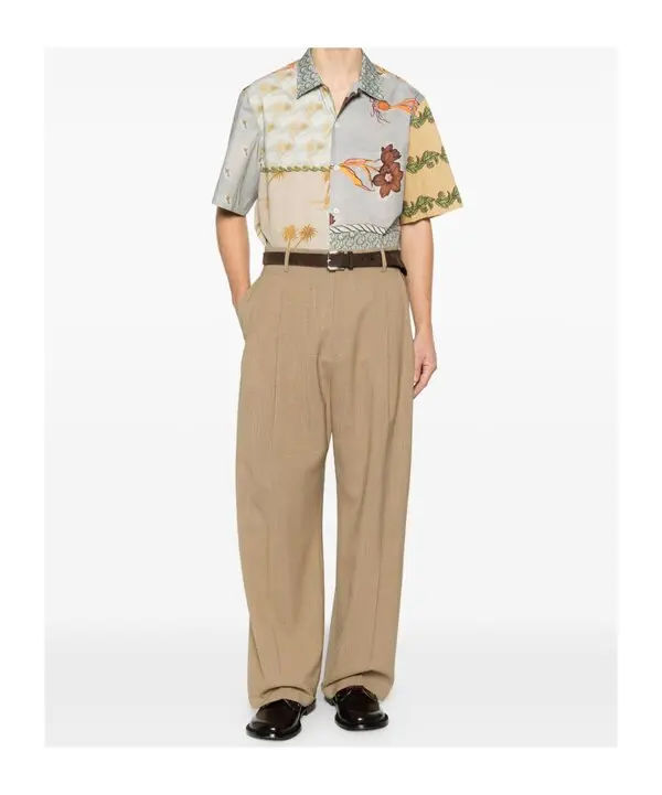 Paul Smith Patchwork Printed Shirt - Gray