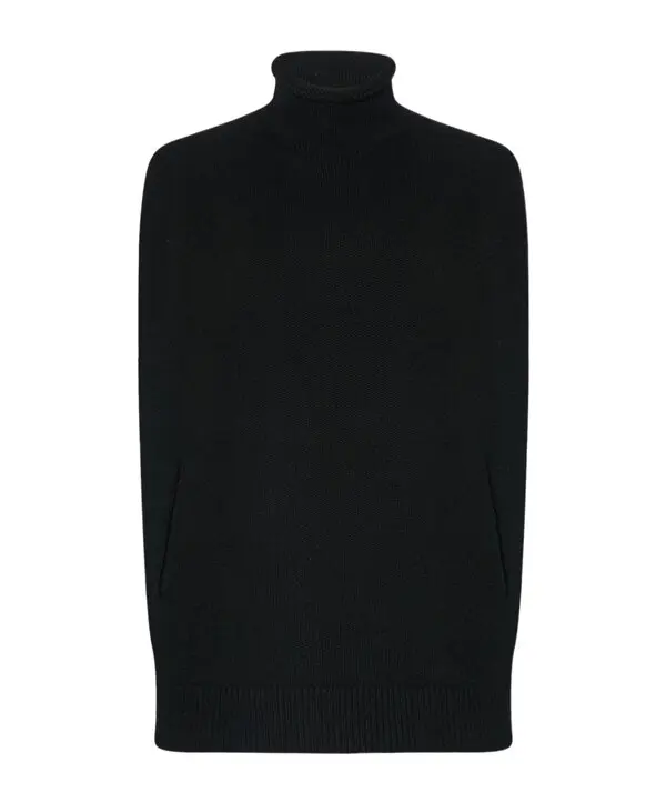 THE ROW Meo Turtleneck Sweater - Black