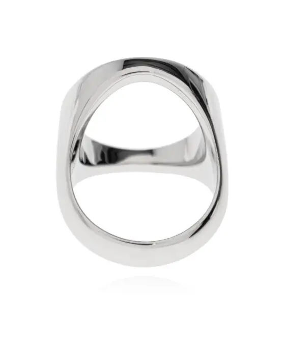 MAISON MARGIELA Minimal Logo Cut-out Detail Ring